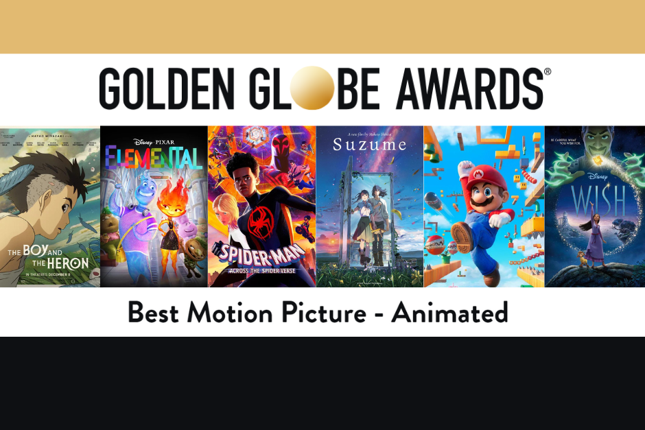 2024 Golden Globe Awards Best Animated Feature Film – The Animated Film ...